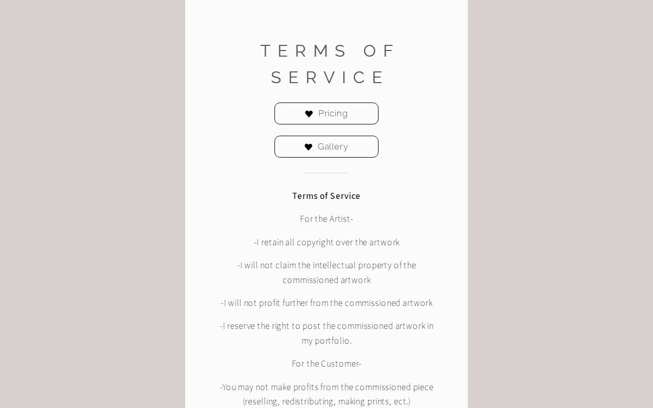 Ryann Terms of Service